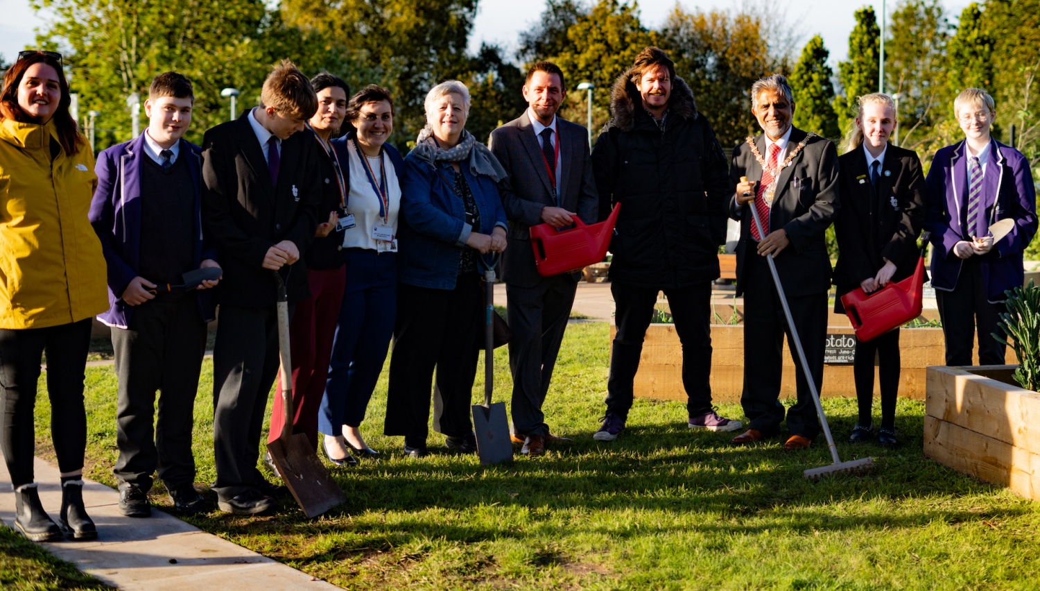 Academy allotment provides life skills and fresh food | Baba Baboon!